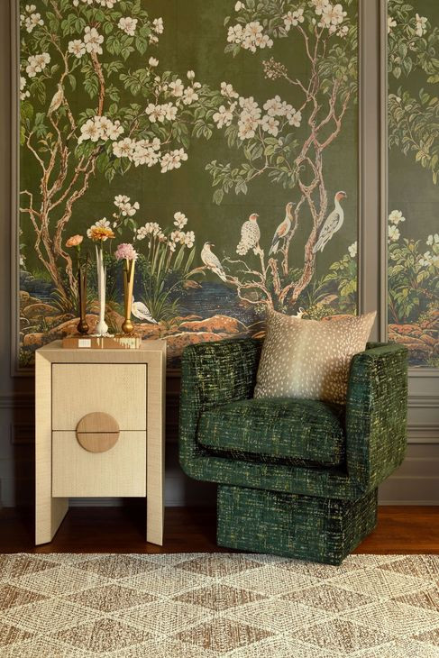 Parker Natural Square Small Side Table From Worlds Away | Coleman Furniture