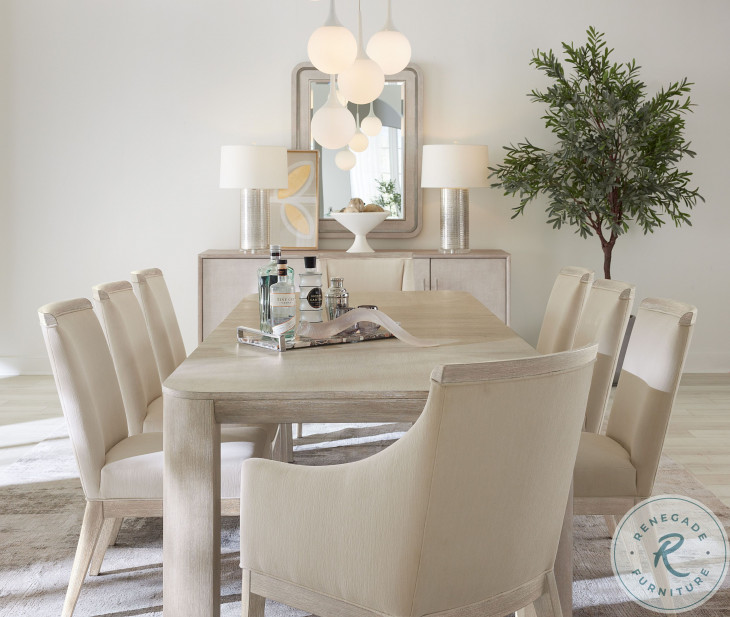 Modern Mood Light Brown Leg Extendable Dining Room Set from Hooker ...