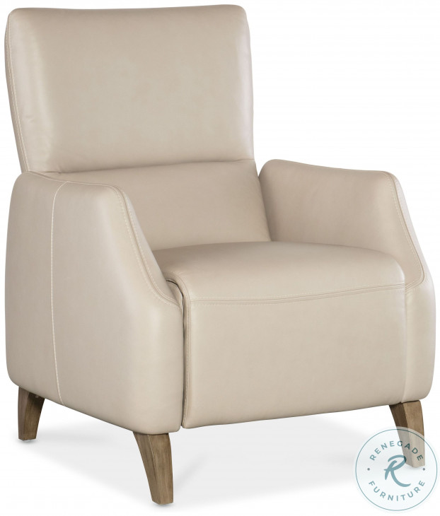 Rumero Beige Press Back Recliner From Hooker | Coleman Furniture