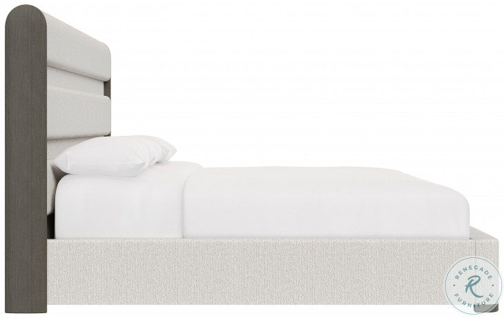 Prado Gray And Porcini King Panel Bed From Bernhardt Furniture | Coleman Furniture