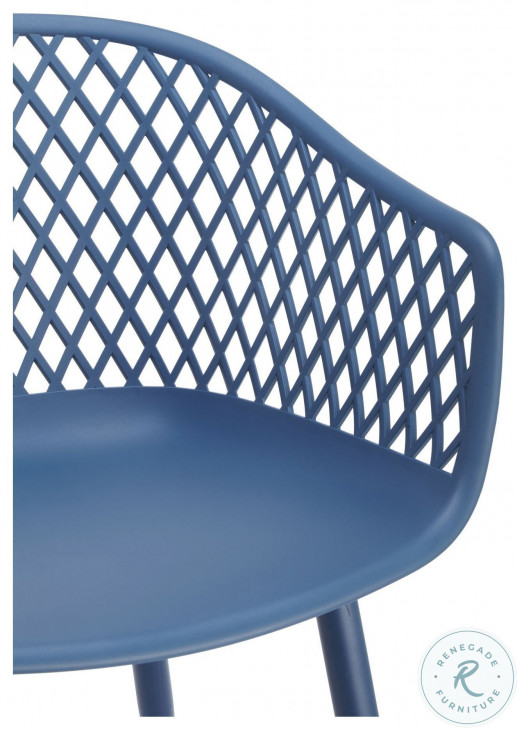 Esterno Blue Outdoor Chair Set Of 2 from Moes Home | Coleman Furniture