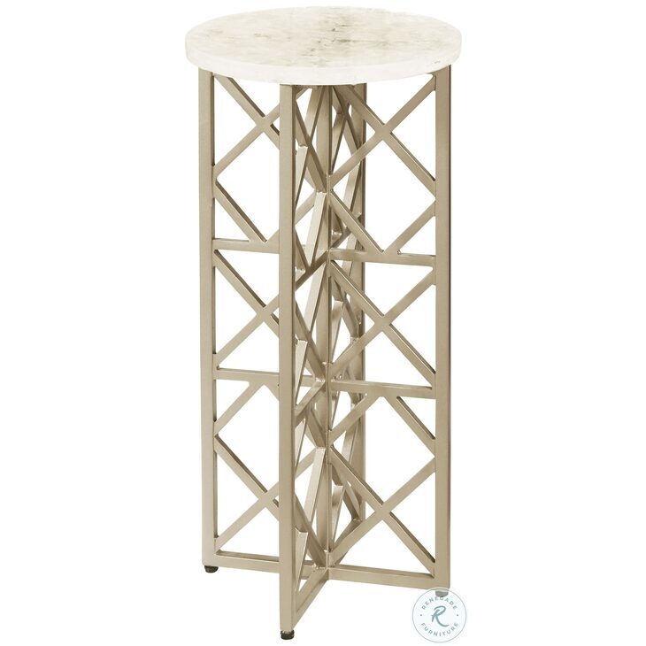 P301592 Beige And Cream End Table From Pulaski | Coleman Furniture