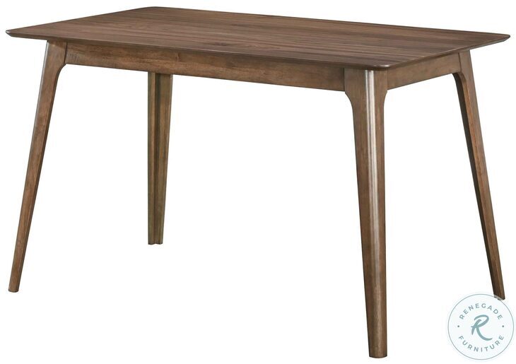Oscar Walnut Counter Height Dining Table From New Classic | Coleman ...