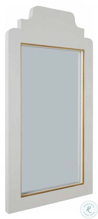 Nora Alabaster Shagreen Mirror From This large-scale accent mirror is ...