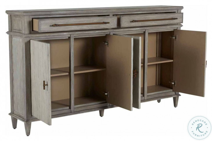 Isaac Brushed Gray Long Cabinet From This is Gabby’s first introduction ...