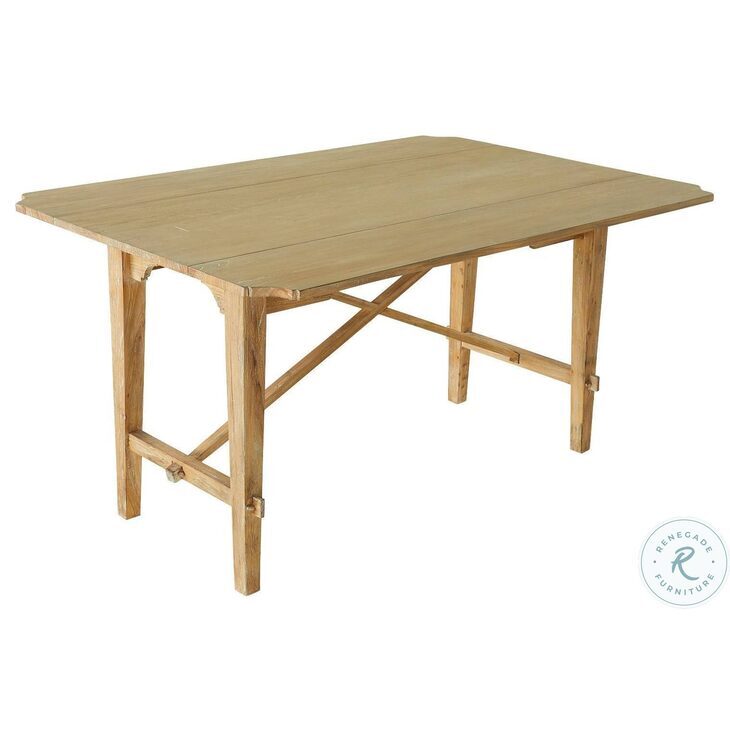 Faulner Aged Natural Grey Drop Leaf Dining Table From Gabby | Coleman ...