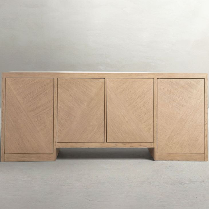 Eglinton Cerused Natural Sideboard From Gabby | Coleman Furniture