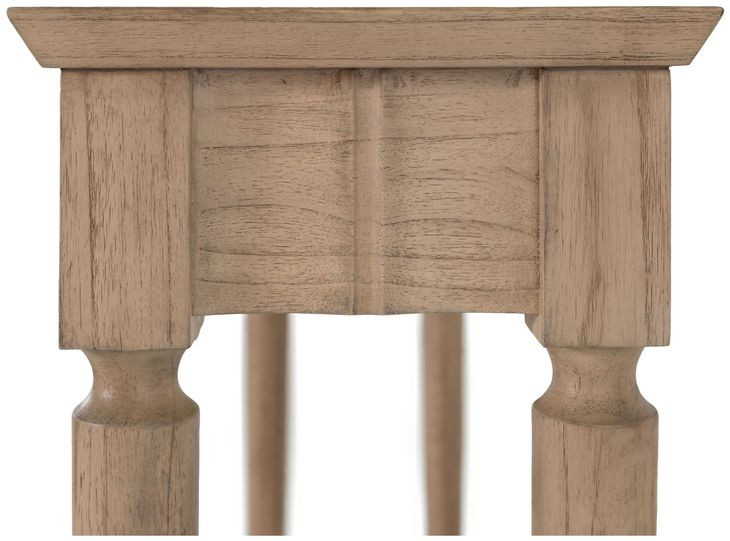 Peterson Bleached Natural Rectangular Small Console Table From Gabby ...