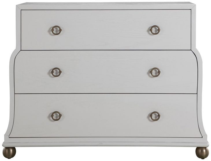 Pearl Ivory White 3 Drawer Chest From Gabby Furniture | Coleman Furniture