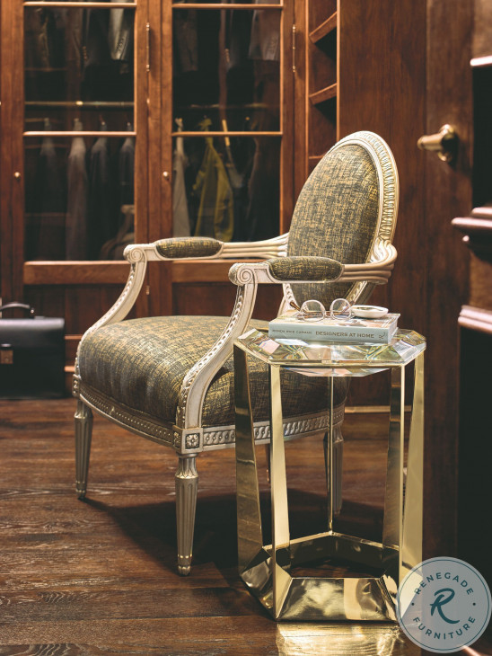 Signature Debut Majestic Gold The Gem Side Table From Caracole ...