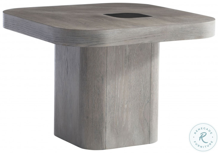 Marcato Cerused Greige 28" Side Table From Bernhardt Furniture ...
