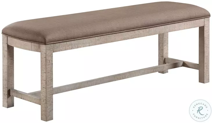 Spring Haven Light Crackle Gray Leg Extendable Counter Height Dining ...