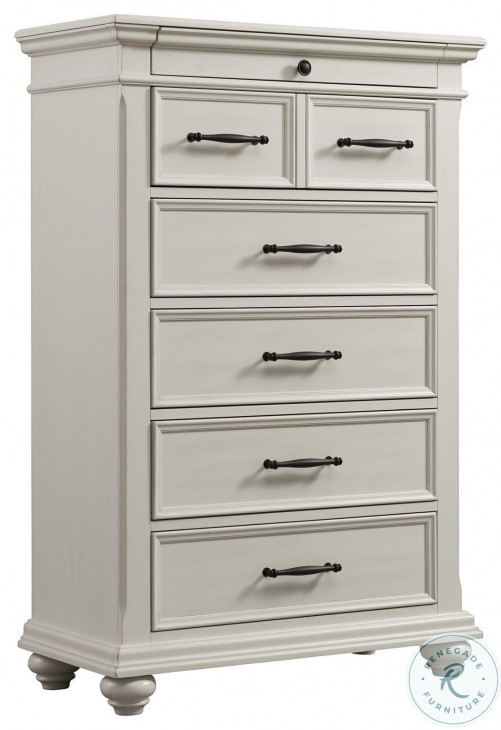 Brooks White 6 Drawer Chest From Picket House Furnishings | Coleman ...