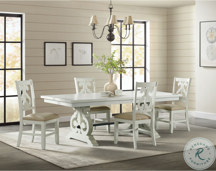 Stanford Stone White Swirl Back Side Chair Set Of 2 From Picket House ...