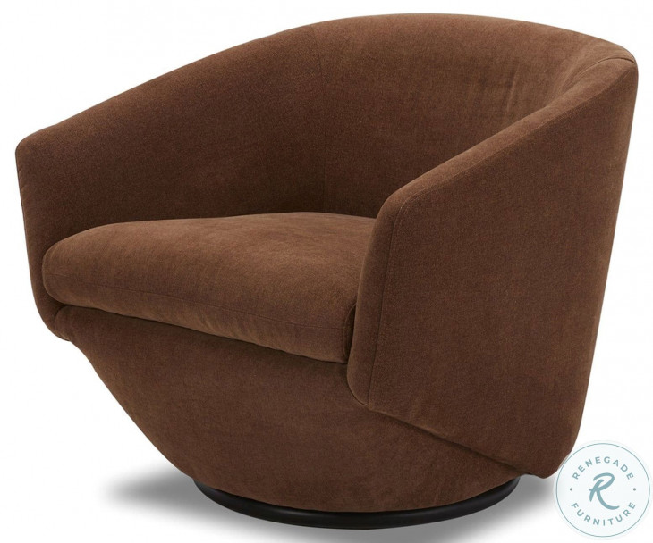 The Twist Elise Rust Accent Swivel Chair From Parker Living | Coleman ...