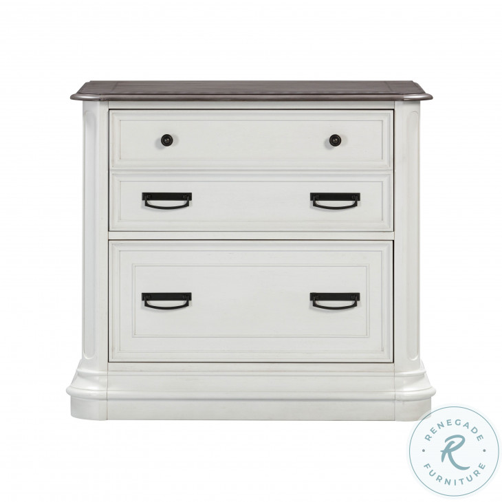 Roanoke White File Cabinet
