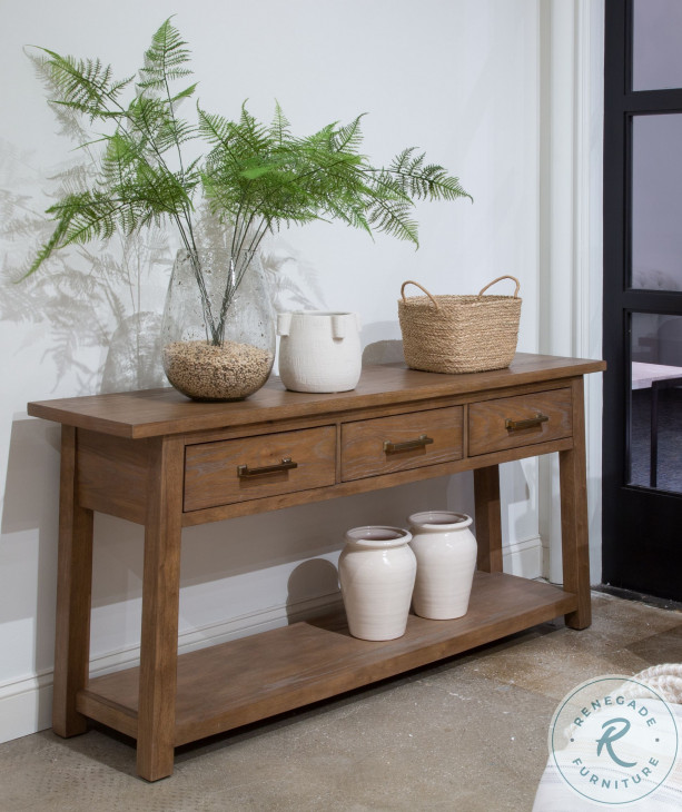 Lindon Belgian Wheat Rectangular Sofa Table From Magnussen Home ...