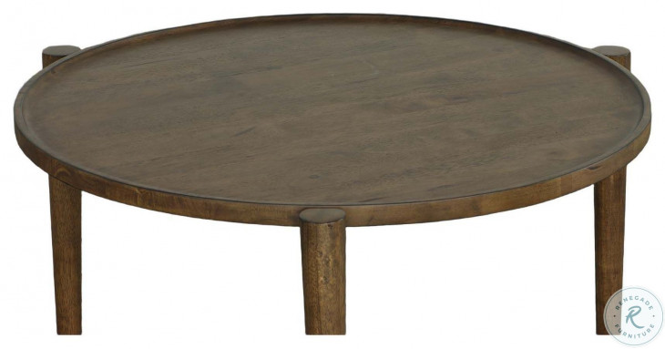 Harlowe Walnut Round End Table From Progressive Furniture | Coleman ...