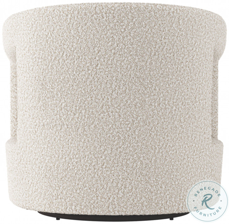 Alana Cream Swivel Chair From Bernhardt Furniture | Coleman Furniture