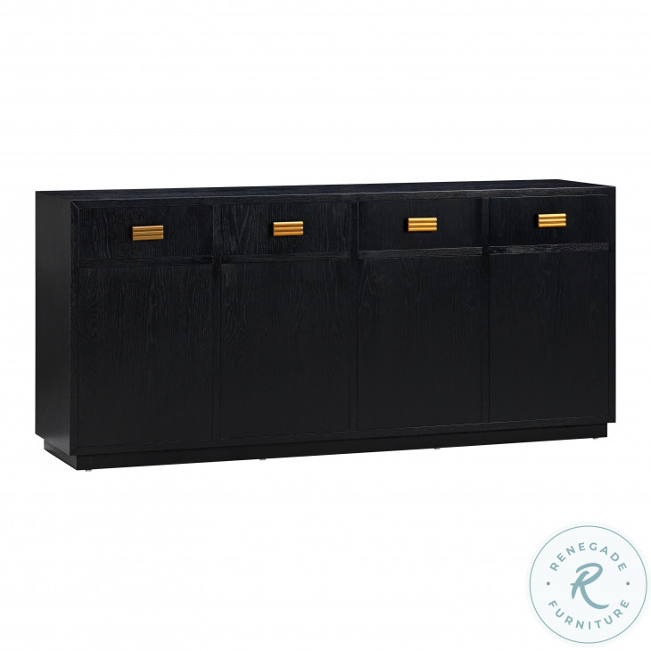 Aria Black Oak Buffet From TOV | Coleman Furniture