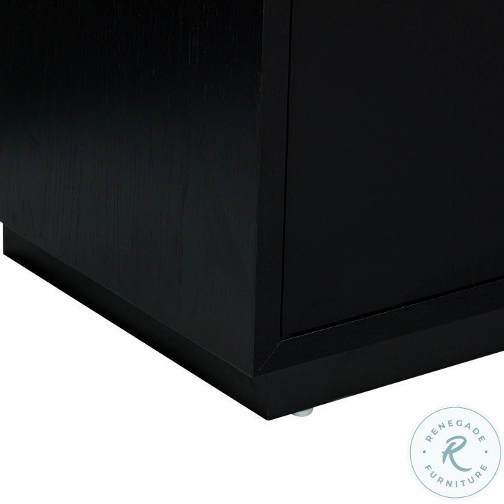 Aria Black Oak Buffet From TOV | Coleman Furniture