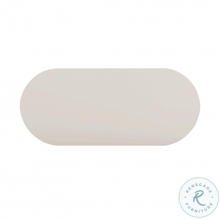 Bella Cream Oval Cocktail Table From TOV | Coleman Furniture