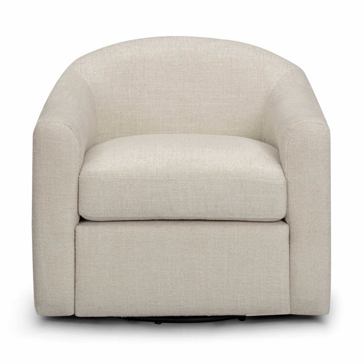 Thao Cream Upholstered Swivel Accent Chair From TOV Furniture | Coleman ...
