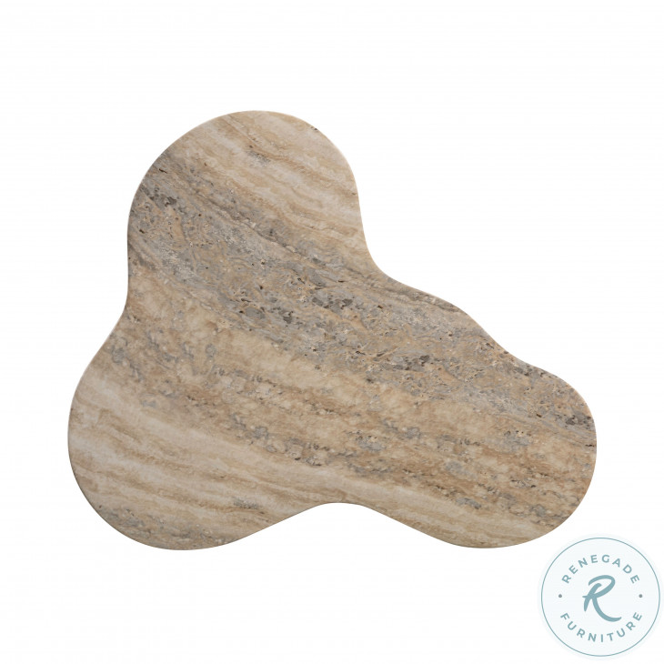 Slab Faux Travertine Occasional Table Set from TOV | Coleman Furniture