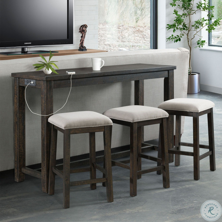 Stanford Smokey Walnut Multipurpose Bar Set from Elements Furniture ...