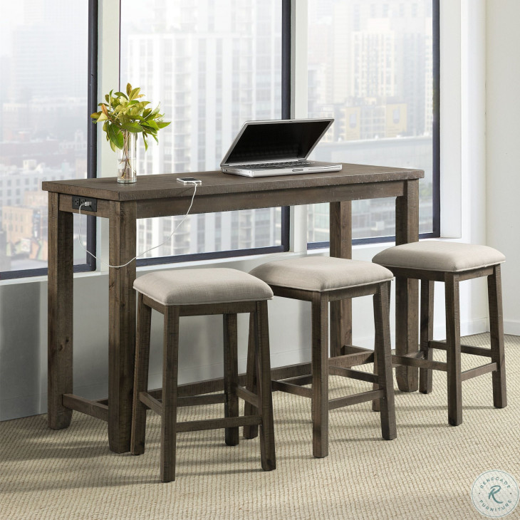 Stanford Gray Multipurpose Bar Set | HomeGalleryStores.com | TST300BTSPE