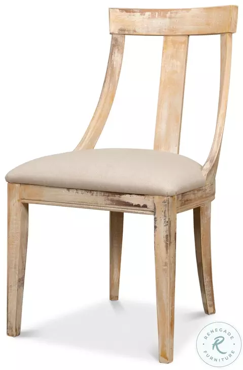 Deco Tan Side Chair Set of 2 From Sarreid | Coleman Furniture