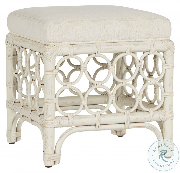 Getaway Nomad Snow Rattan Stool From Universal | Coleman Furniture