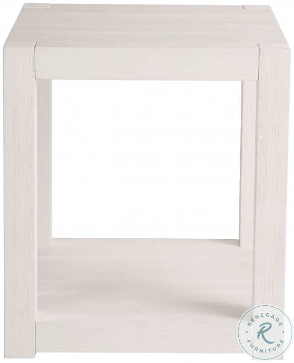 Weekender White Sand Hermosa Square End Table From Universal | Coleman ...