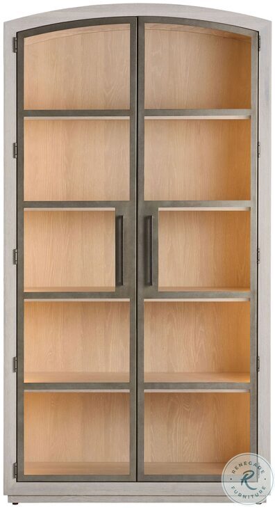 Avaline White Oak Scribe Cabinet From Universal | Coleman Furniture