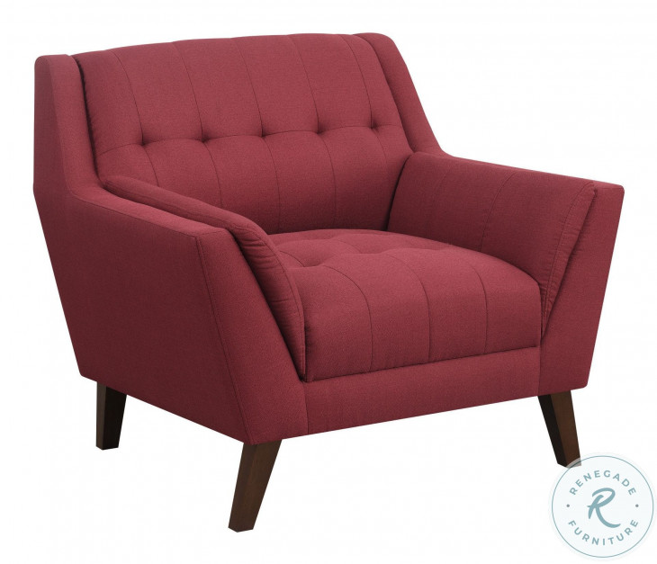 Browning Brick Red Chair from Wallace & Bay | Coleman Furniture