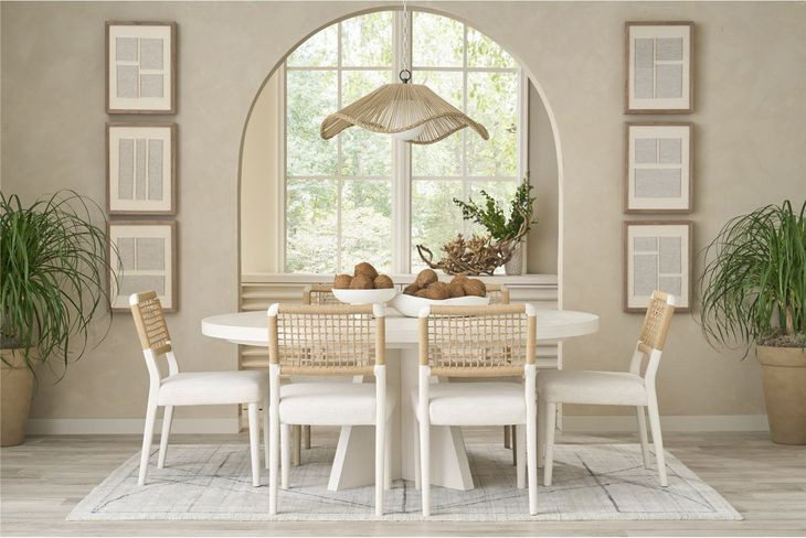Azure Shoreline Extendable Round Dining Table from Shoreline Living ...