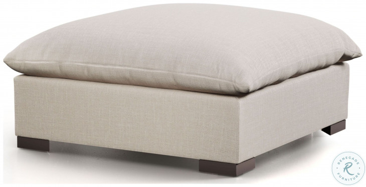 Westwood Bennett Espresso And Moon Ottoman from Four Hands | Coleman ...