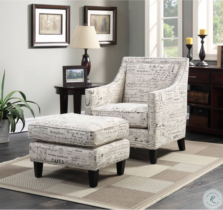 Emery French Script Chair from Elements Furniture | Coleman Furniture