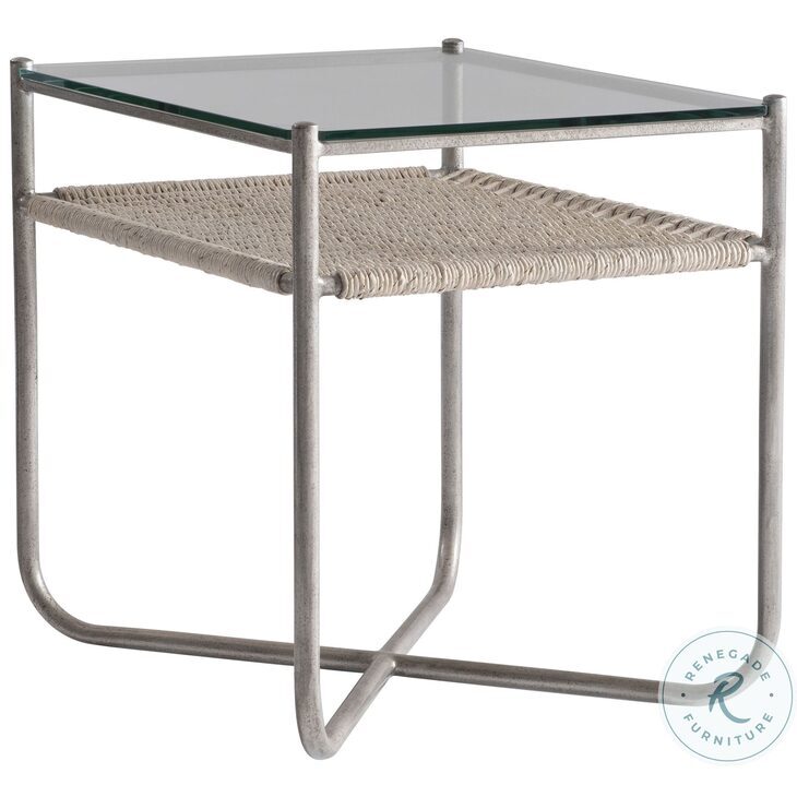 Kendo Graphite Side Table From Bernhardt Furniture | Coleman Furniture