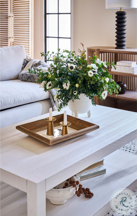 Weekender White Sand Hermosa Cocktail Table From Universal | Coleman ...