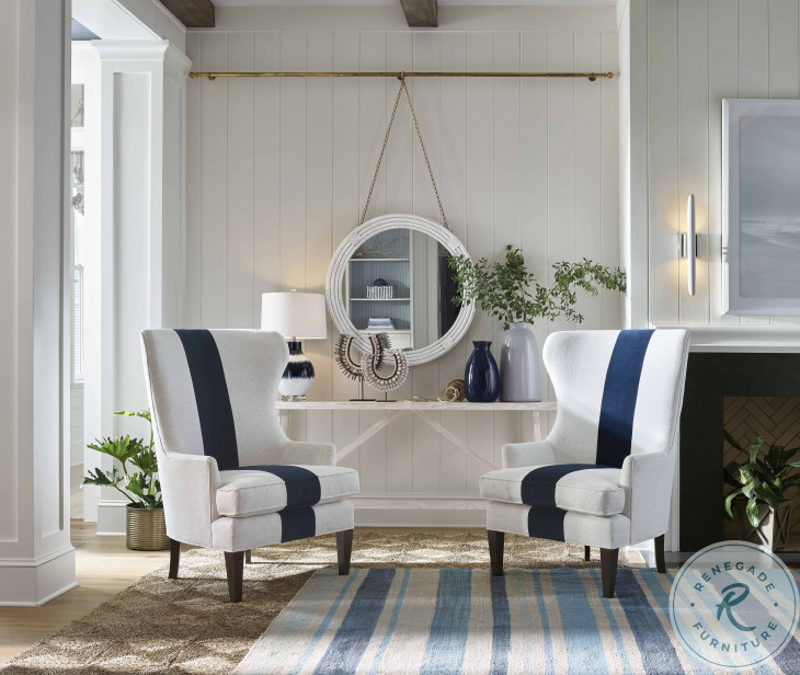 Getaway Nomad Snow Surfside Wing Chair From Universal | Coleman Furniture