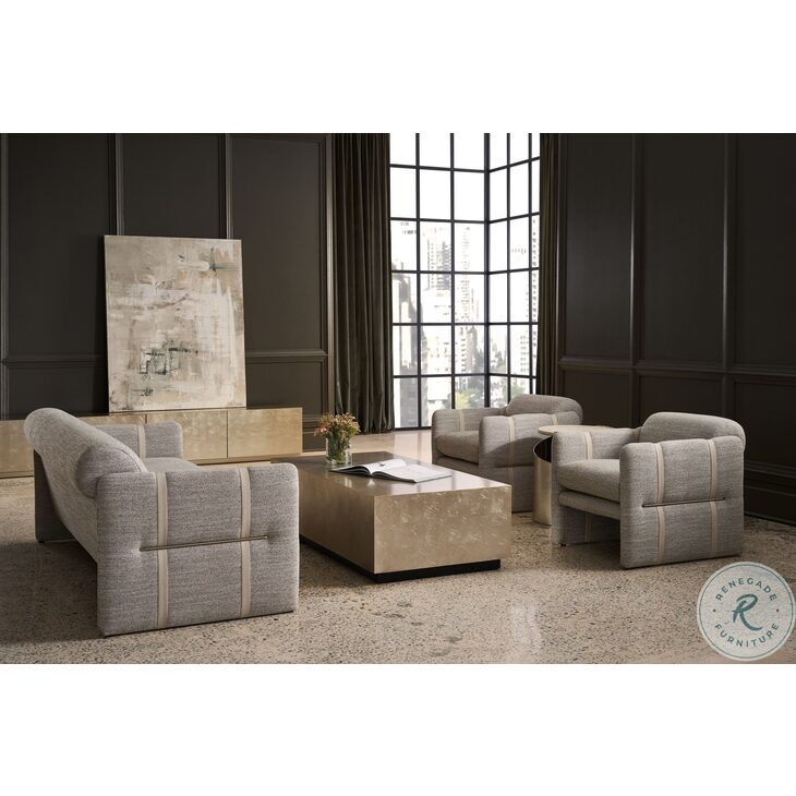 Cigar Taupe And Ivory Living Room Set from Caracole | Coleman Furniture