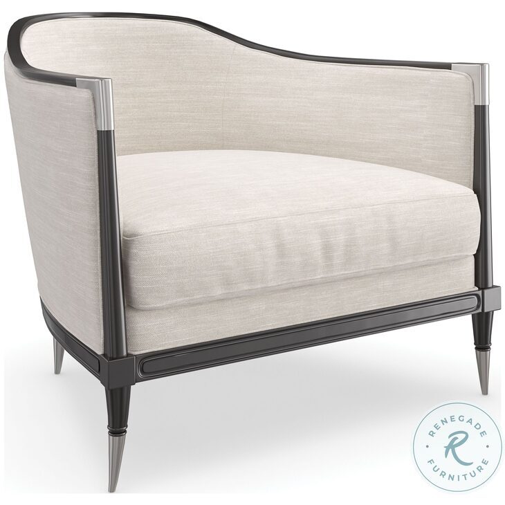 Splash Of Flash Ivory Chair From Caracole | Coleman Furniture