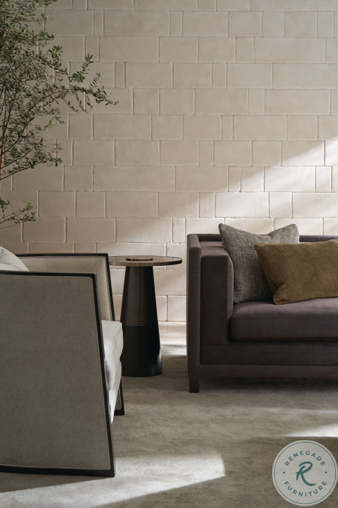 Cut Away Beige Accent Chair From Caracole | Coleman Furniture