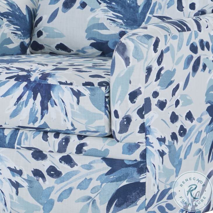 Sylvie Slate Blue Living Room Set from New Classic | Coleman Furniture