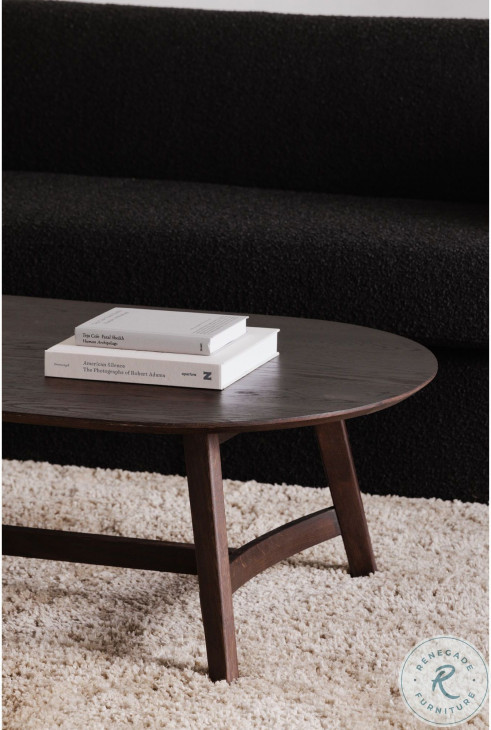 Trie Dark Brown Coffee Table From Moes Home | Coleman Furniture