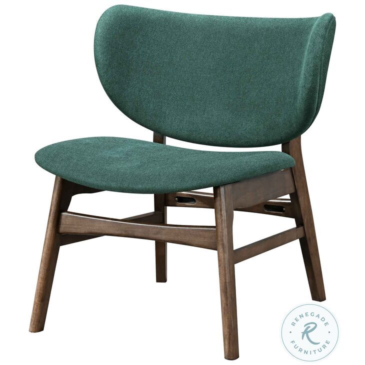 Adler Dark Green Upholstered Lounge Chair From New Classic | Coleman ...