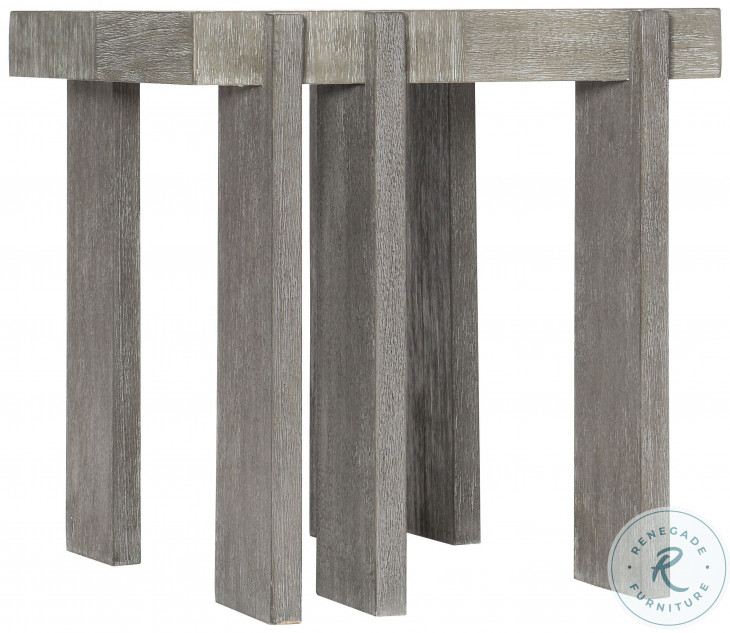 Foundations Light And Dark Shale Side Table From Bernhardt Furniture | Coleman Furniture
