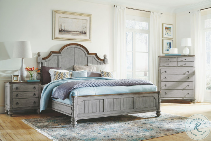 Gray washed bedroom furniture store