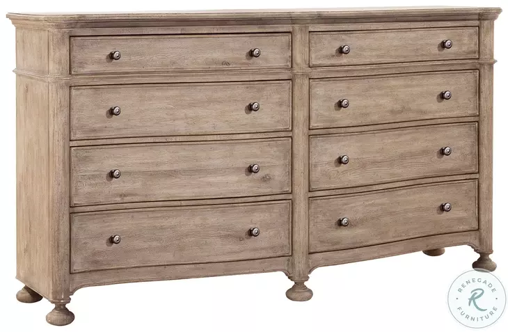 Higgins Street Woodland Stone 8 Drawer Dresser From Pulaski Coleman Furniture